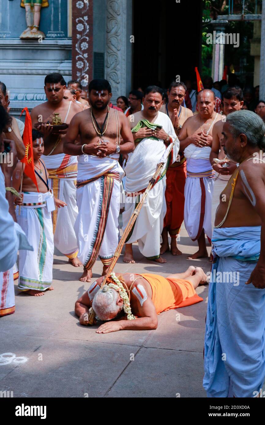 BENGAL, INDIA - Apr 09, 2017: South Indian Hindu cultural and ...