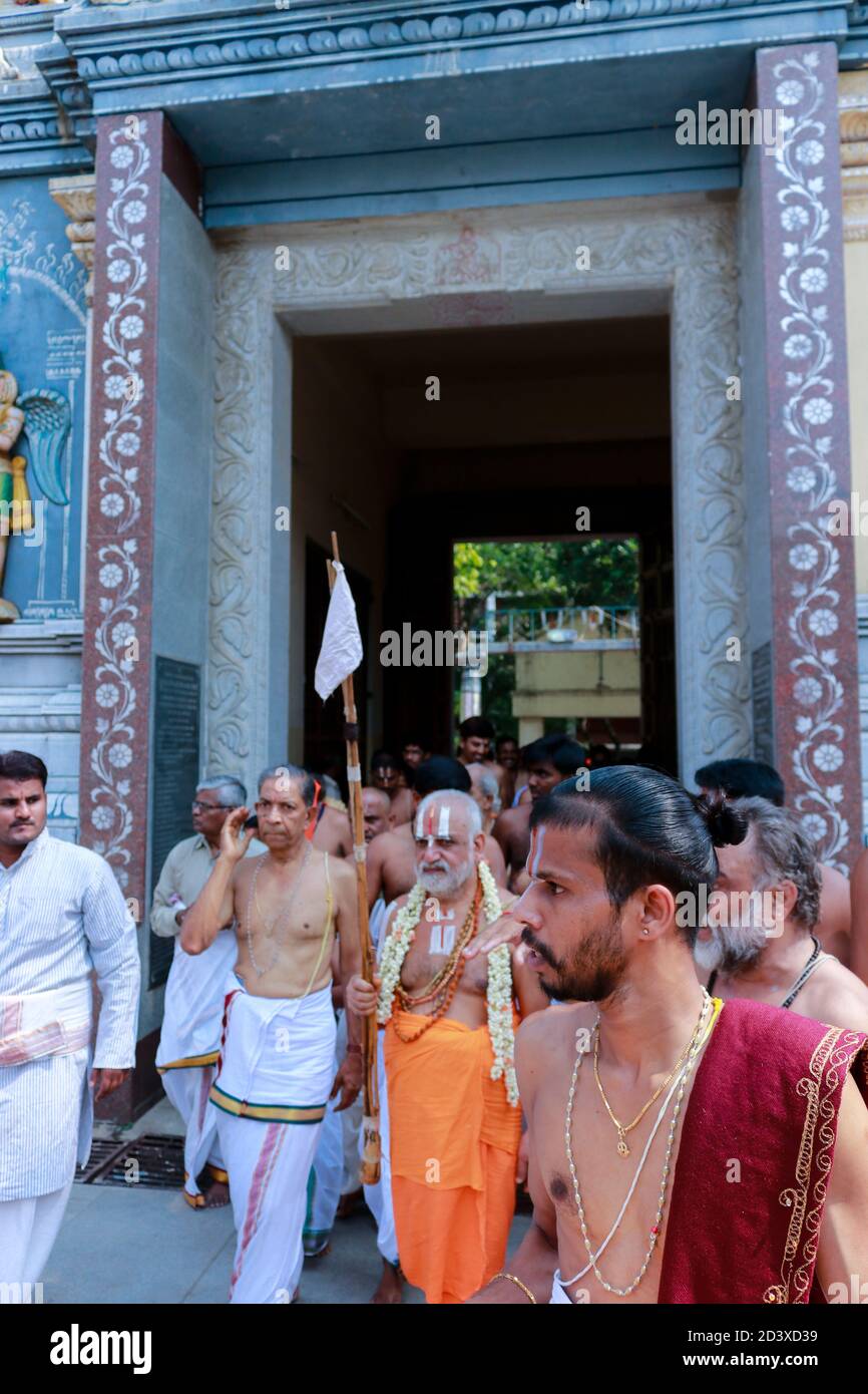 BENGAL, INDIA - Apr 09, 2017: South Indian Hindu cultural and ...