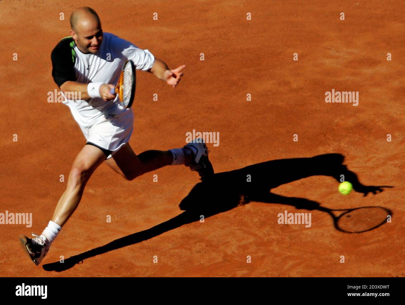 Sport tennis forehand andre agassi hi-res stock photography and images ...