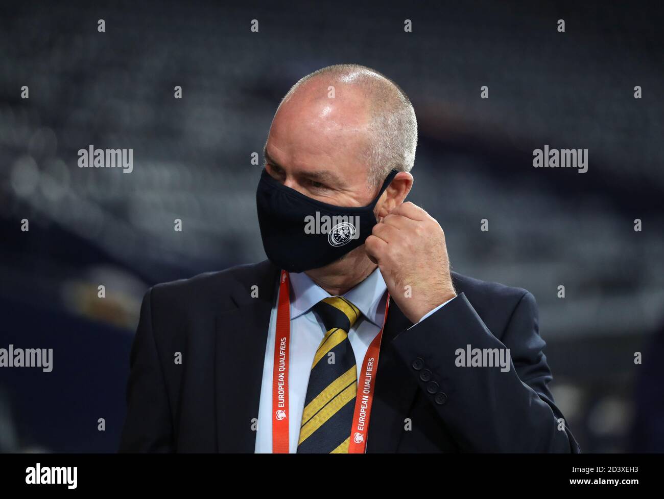 Scotland manager Steve Clarke before the UEFA Euro 2020 Play-Off semi ...
