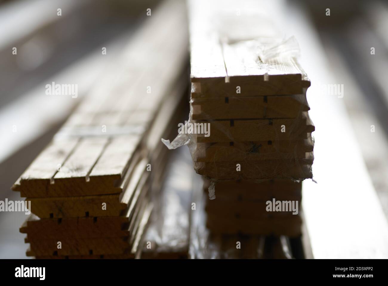 wood beams tool repair construction carpentry installation Stock Photo ...