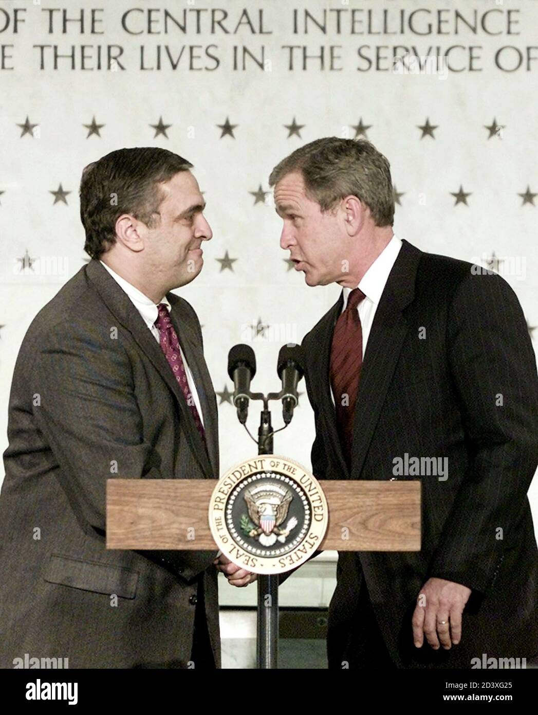 George j tenet hi-res stock photography and images - Alamy