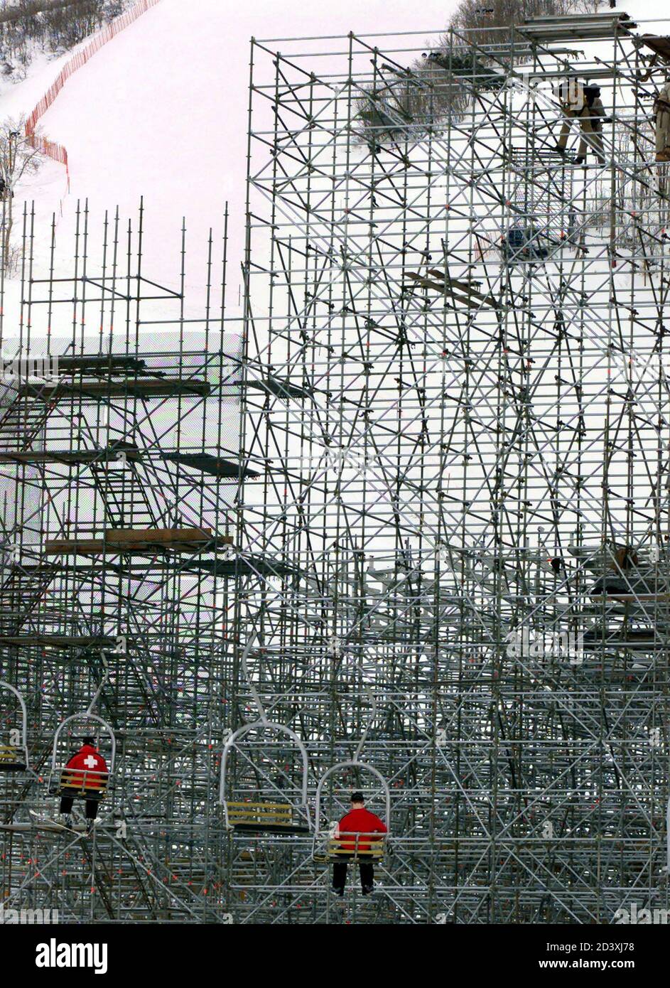 Grandstand scaffolding hi-res stock photography and images - Alamy
