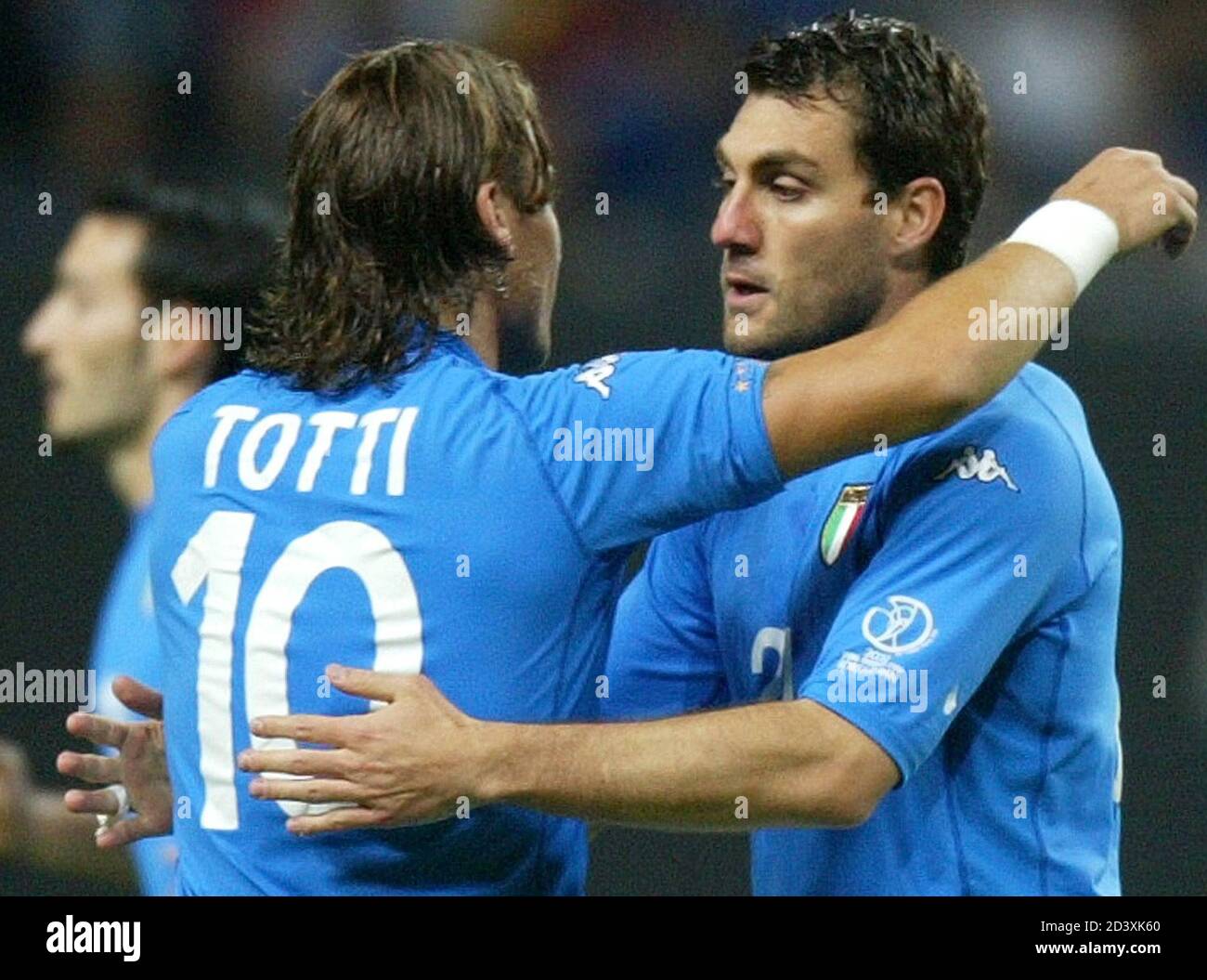 Francesco totti and christian totti High Resolution Stock Photography ...
