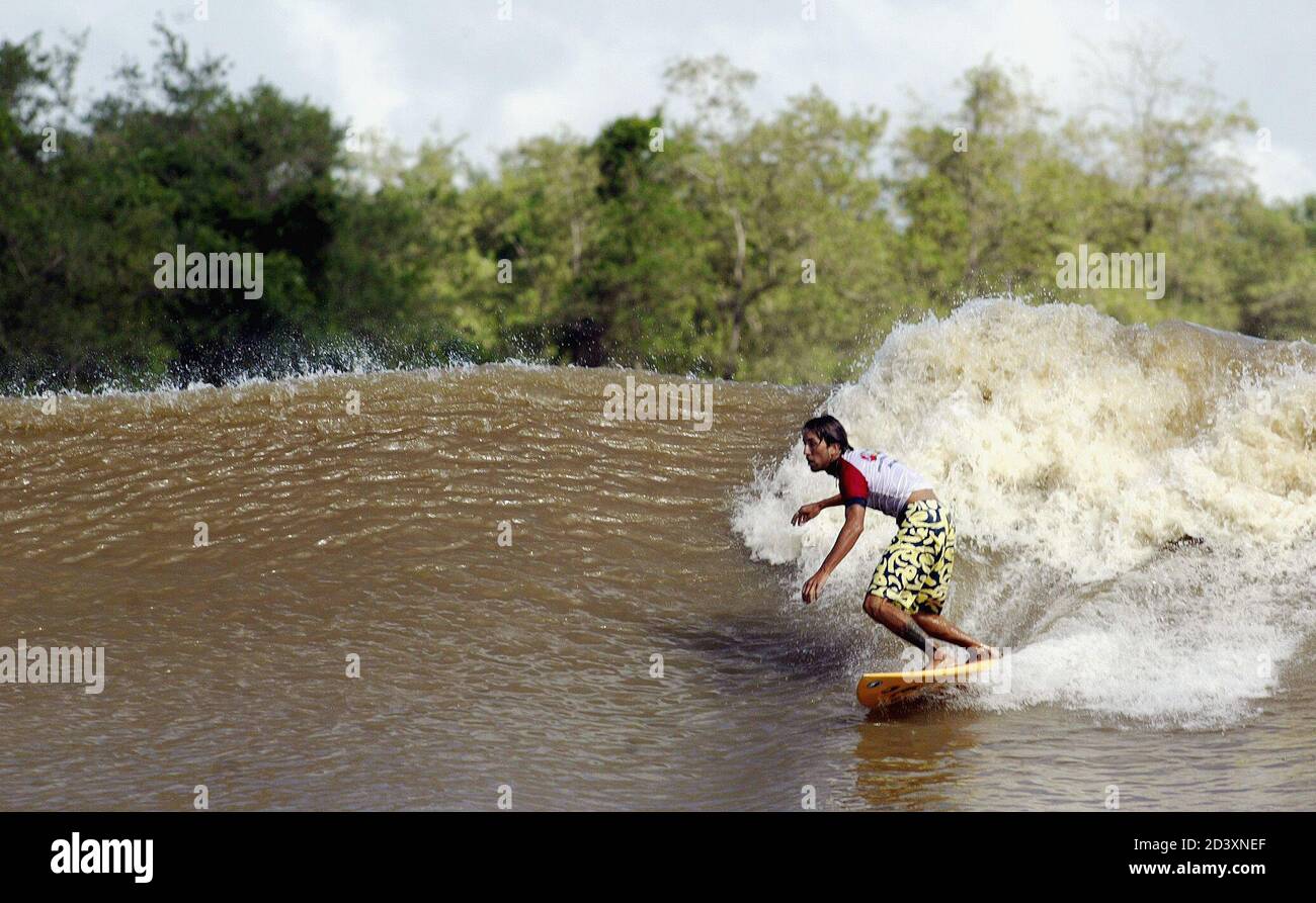 Amazon river tidal bore hi-res stock photography and images - Alamy
