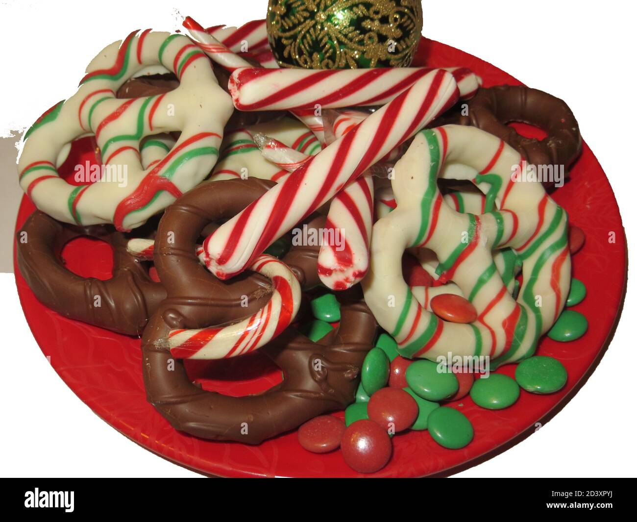Christmas holiday candy variety Stock Photo - Alamy