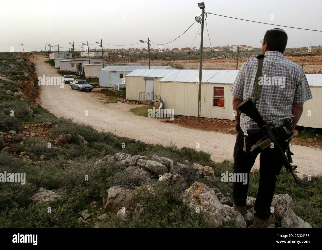 Jewish settlers armed weapons hi-res stock photography and images - Alamy