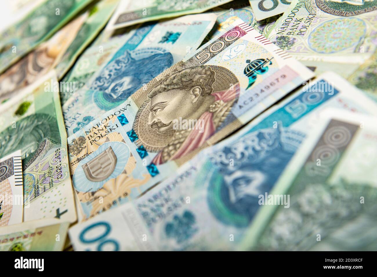 polish paper money or banknotes Stock Photo - Alamy