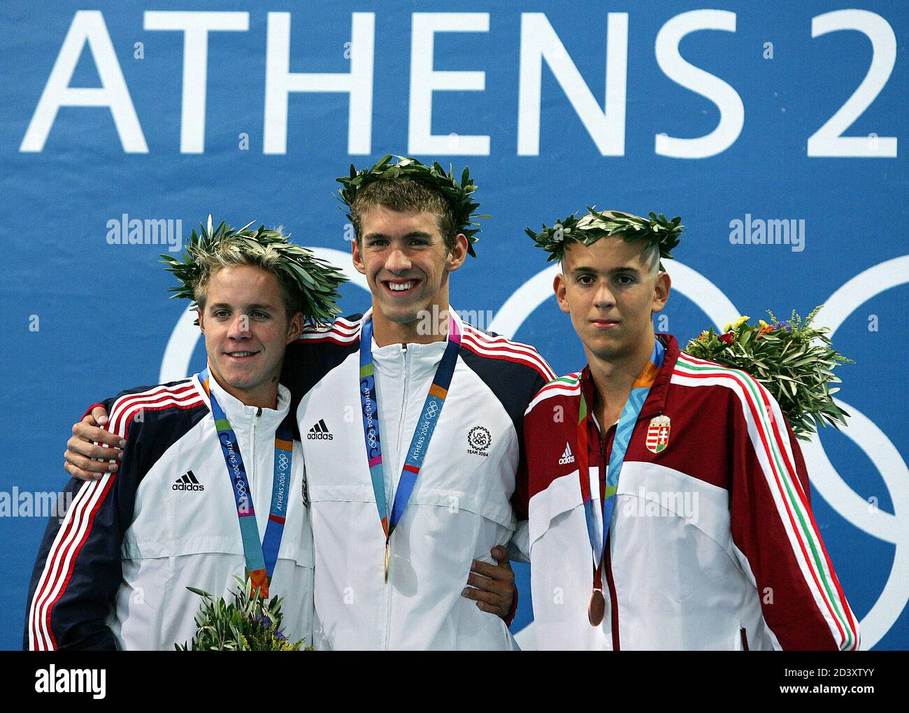 Michael phelps olympics and podium hi-res stock photography and images ...