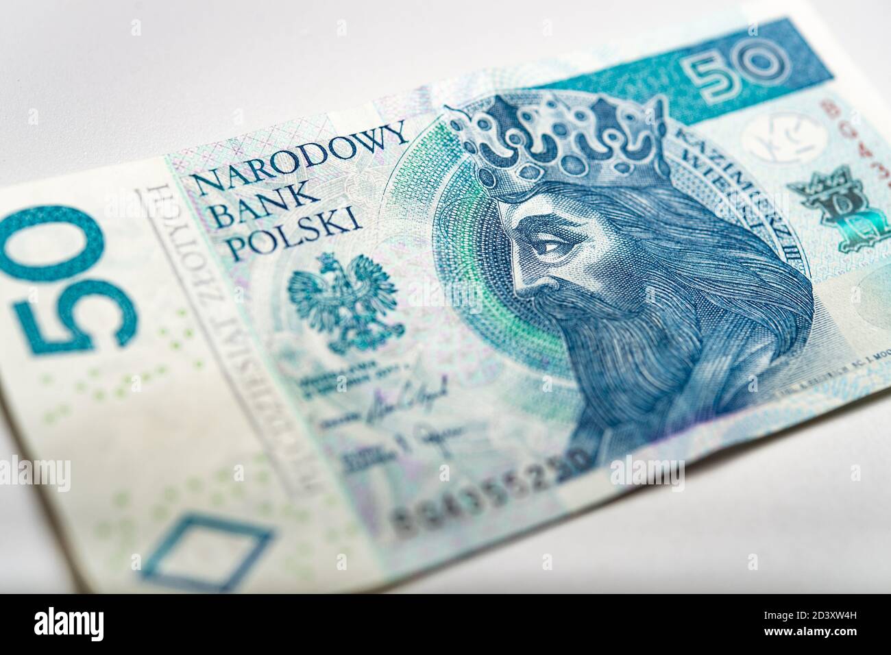 50 zloty banknote hi-res stock photography and images - Alamy