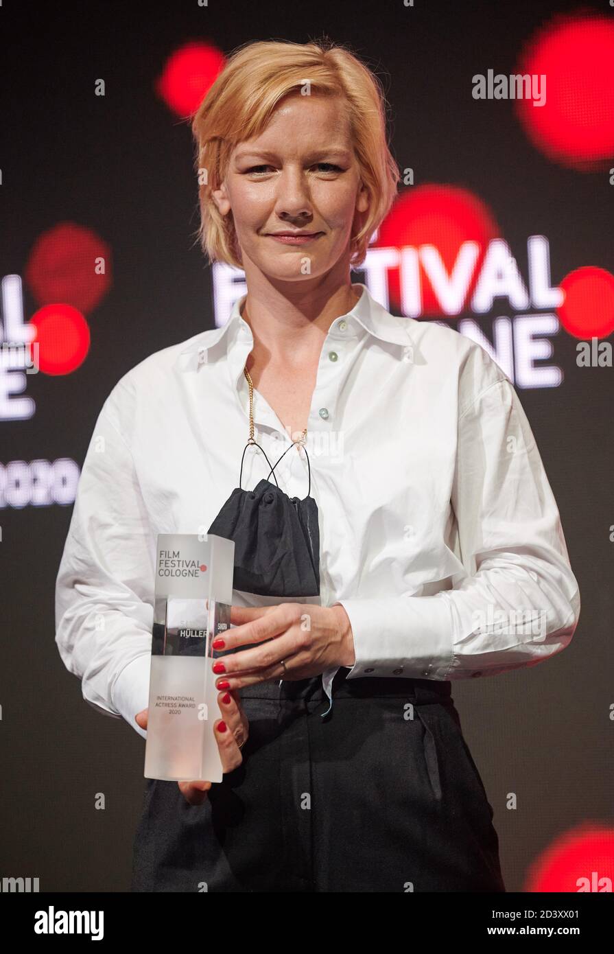 Cologne, Germany. 08th Oct, 2020. The actress Sandra Hüller will be on ...