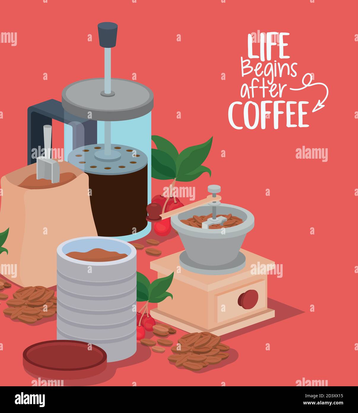 Press bag Stock Vector Images - Alamy