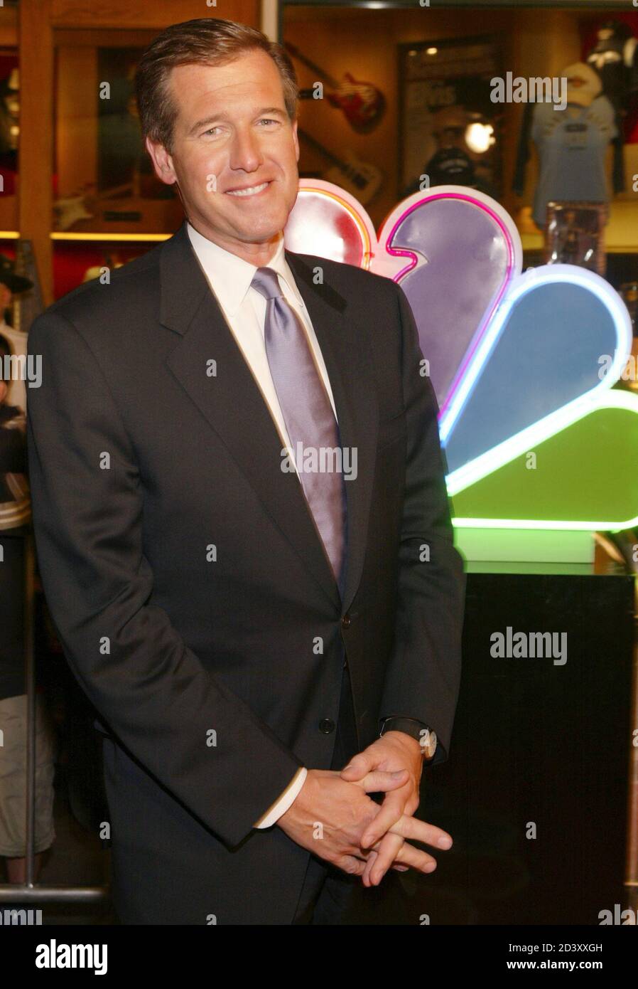 Brian williams nbc hi-res stock photography and images - Alamy