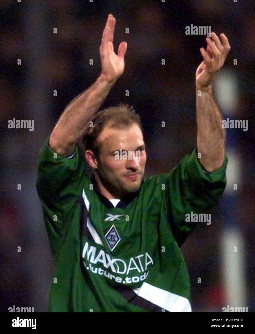 MOENCHENGLADBACH'S VAN LENT CELEBRATES AFTER SCORING AGAINST DUISBURG ...