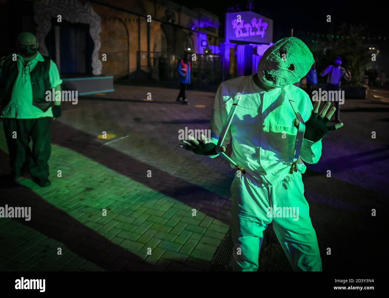 Thorpe parks fright nights fearstival hi-res stock photography and ...