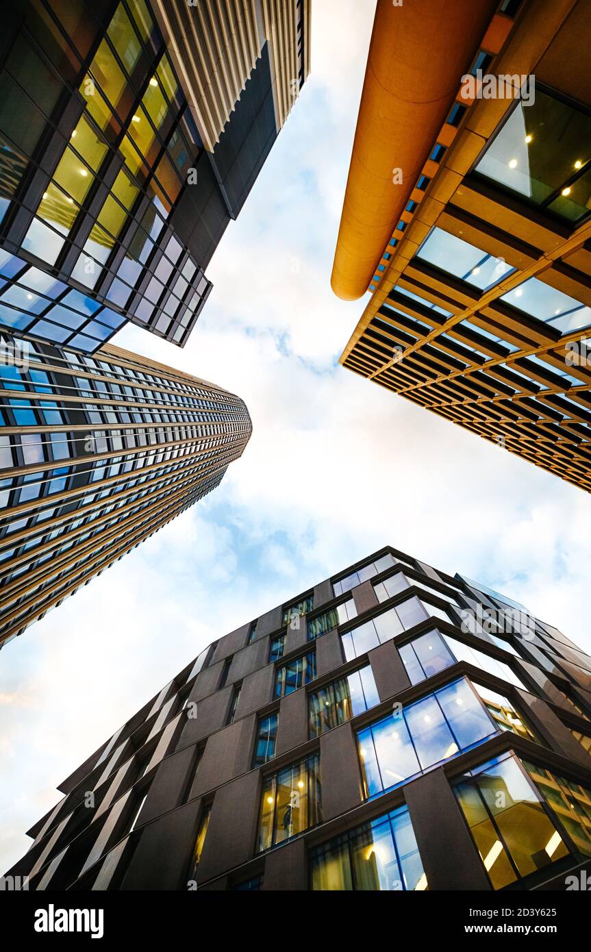 London building looking up Stock Photo - Alamy