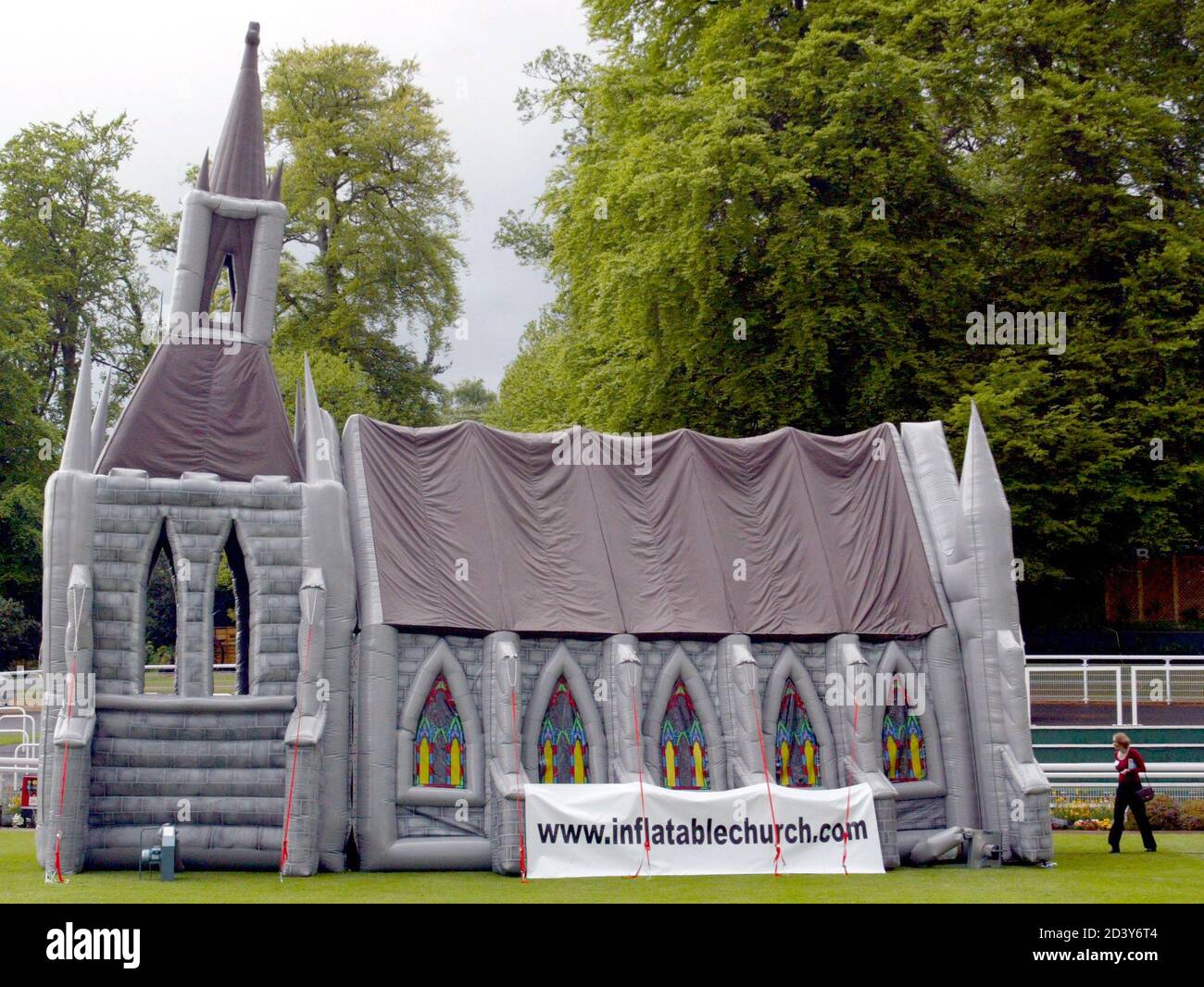 Worlds First Inflatable Church High Resolution Stock Photography and ...