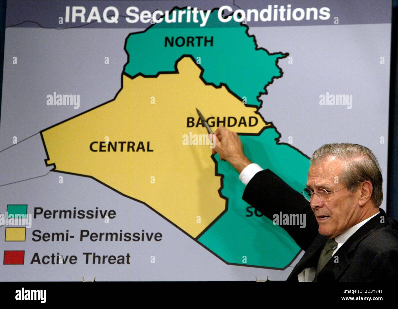 2003 map of baghdad hi-res stock photography and images - Alamy