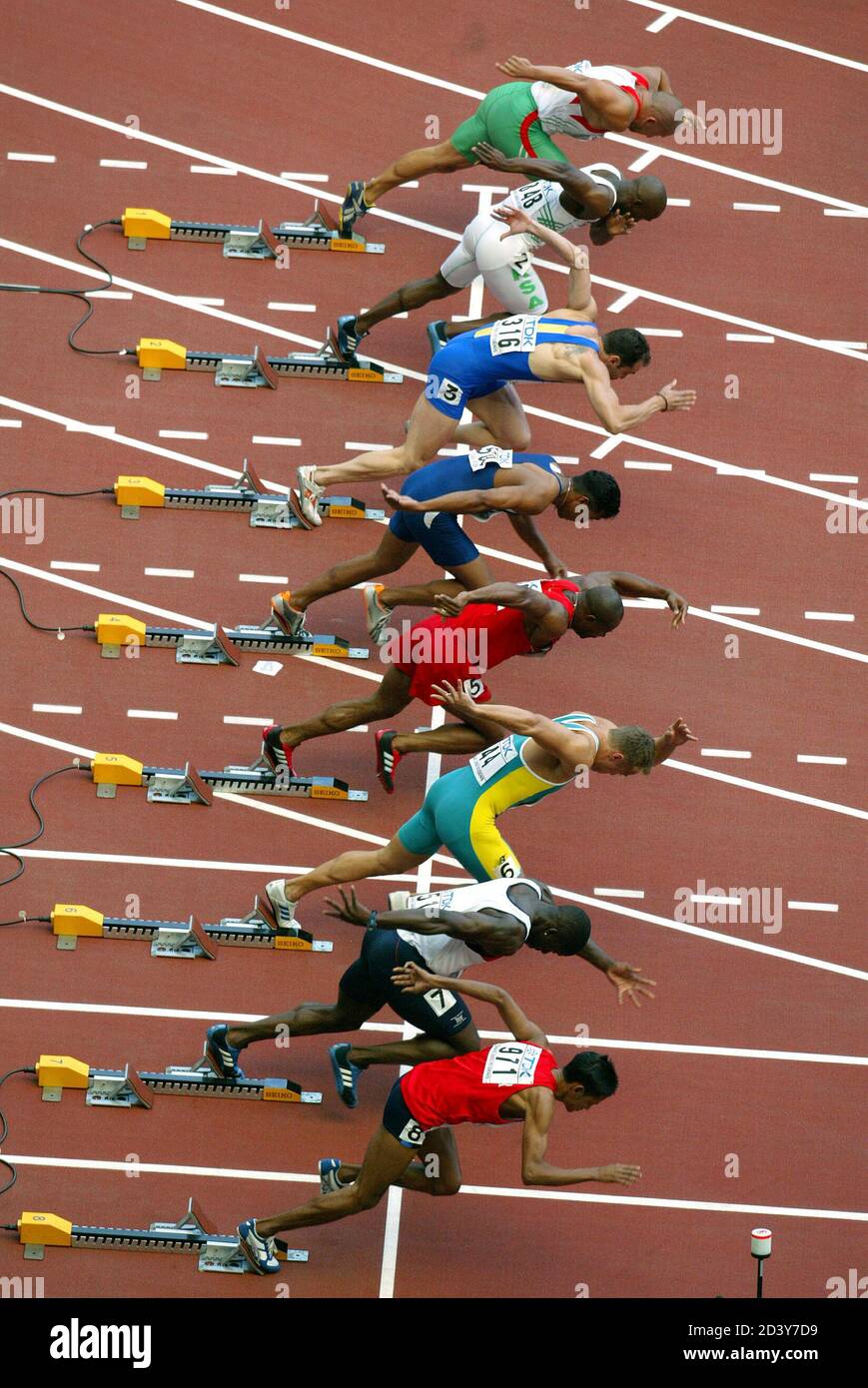 Sprinters aerial hi-res stock photography and images - Alamy