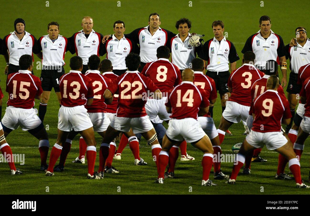 Tongan rugby team hi-res stock photography and images - Alamy