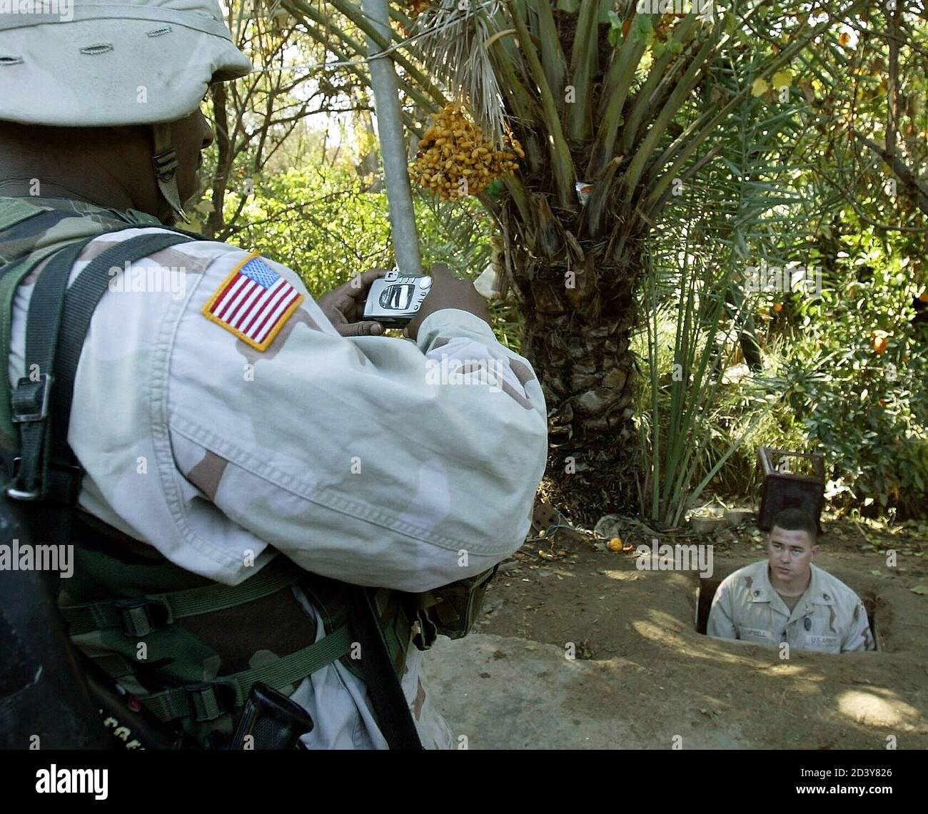 Saddam Hussein Captured By American Troops