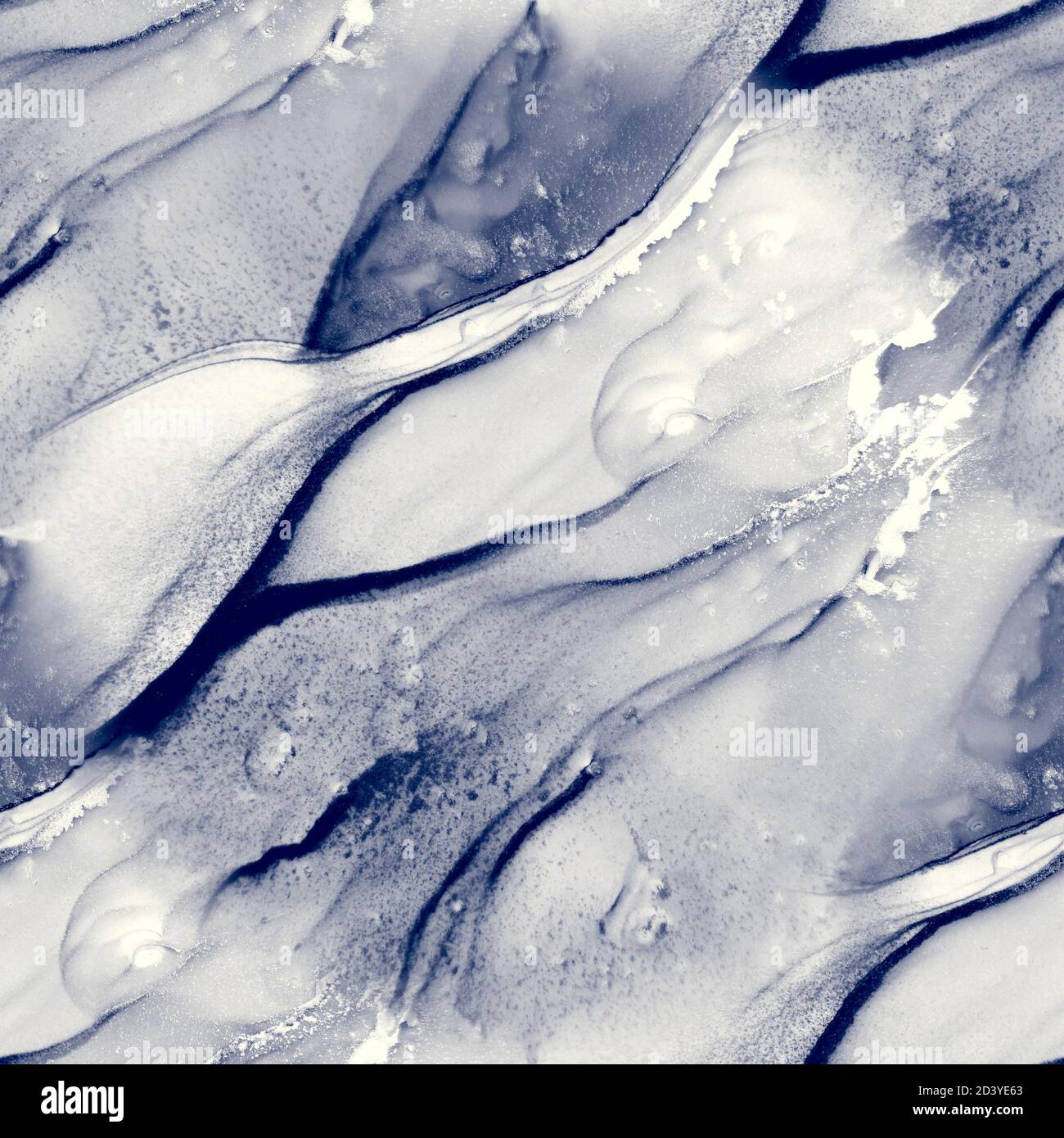 Alcohol ink indigo seamless background Stock Photo - Alamy