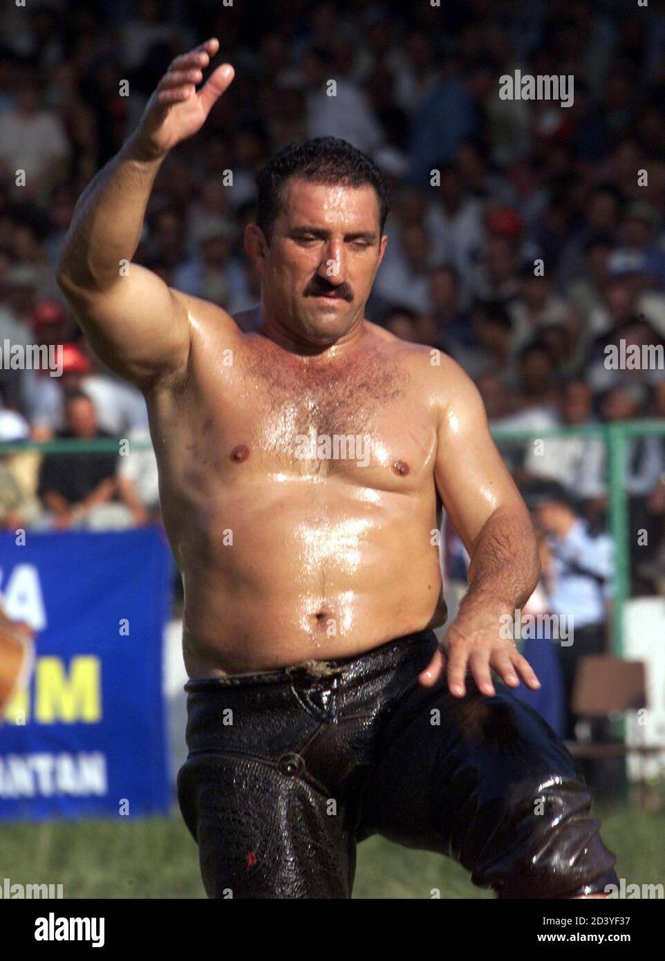 Turkish oil wrestler hi-res stock photography and images - Alamy