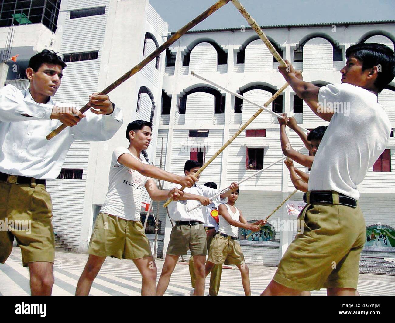 Indian Right Wing Hindu Organisation High Resolution Stock Photography ...