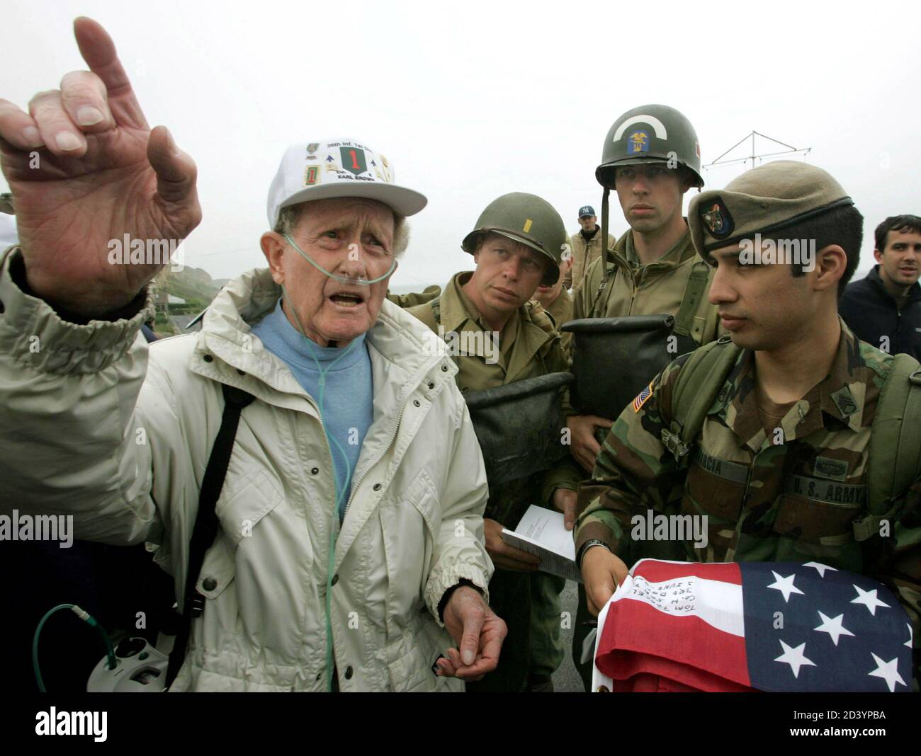 Us rangers d day landings wwii hi-res stock photography and images - Alamy