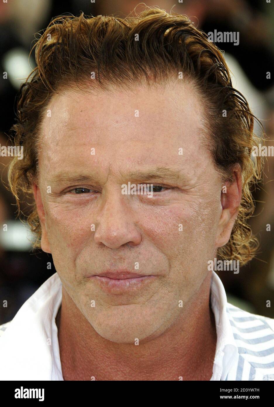 Mickey rourke cannes film festival hi-res stock photography and images ...