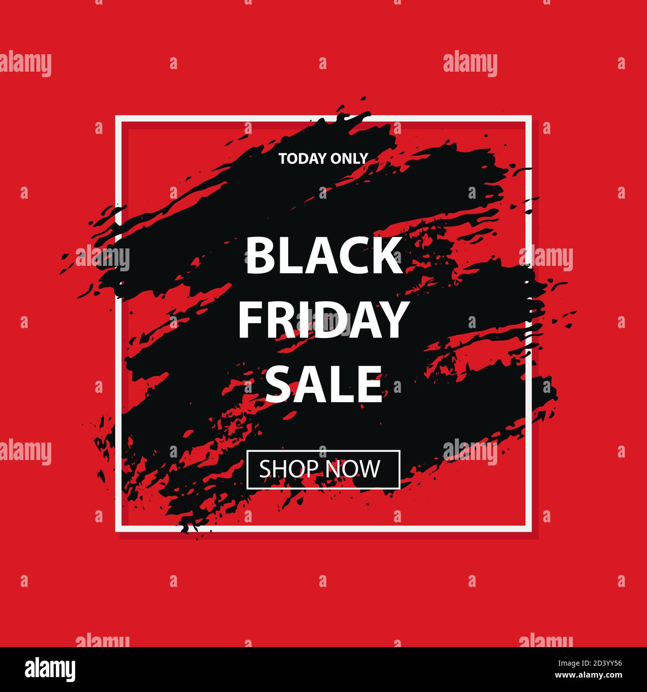 Red friday sale banner hi-res stock photography and images - Alamy