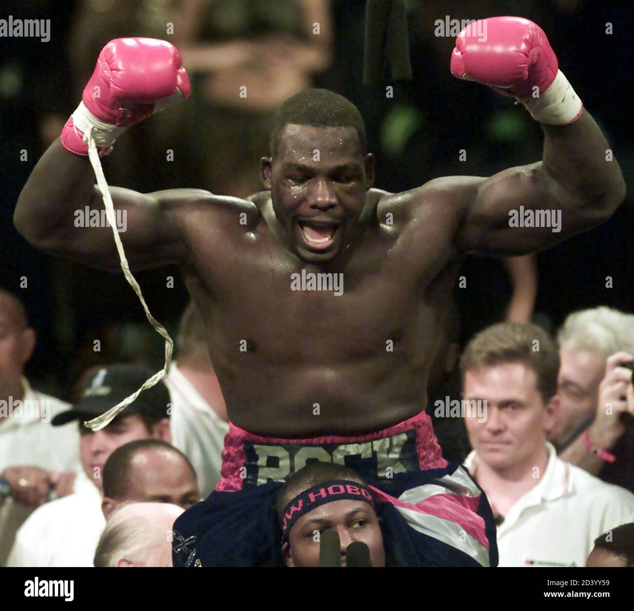 Lennox Lewis Rahman 2001 High Resolution Stock Photography and Images ...