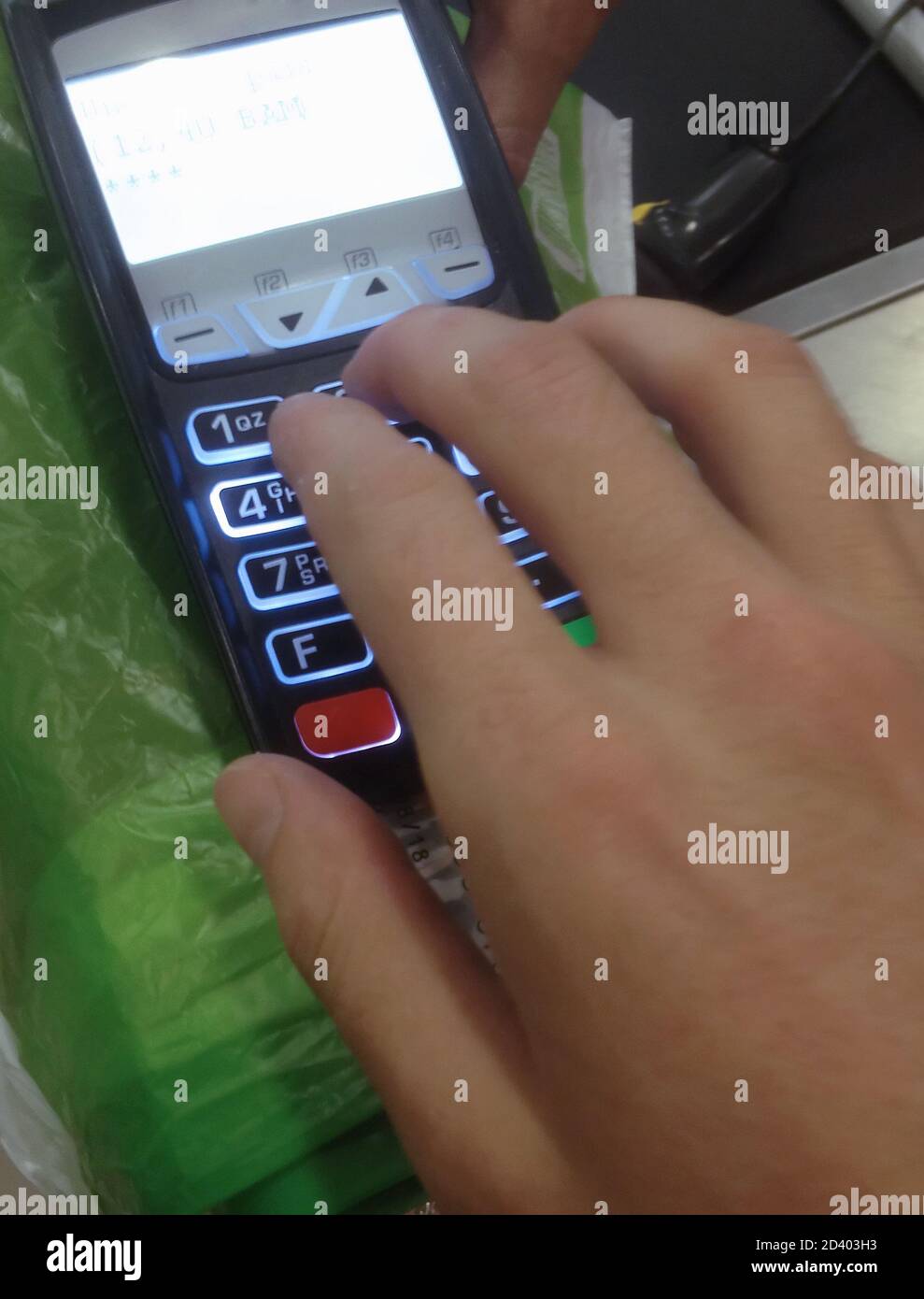 Printer terminal hi-res stock photography and images - Alamy