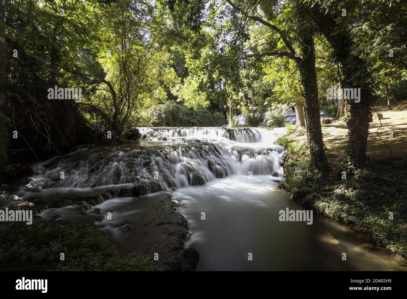 Trails cross waterfalls hi-res stock photography and images - Alamy