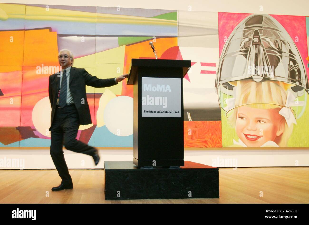 Designed by architect yoshio taniguchi hi-res stock photography and ...