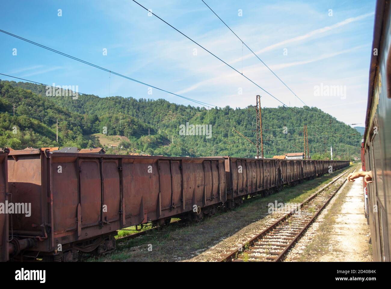 Standing On The Rails High Resolution Stock Photography and Images - Alamy