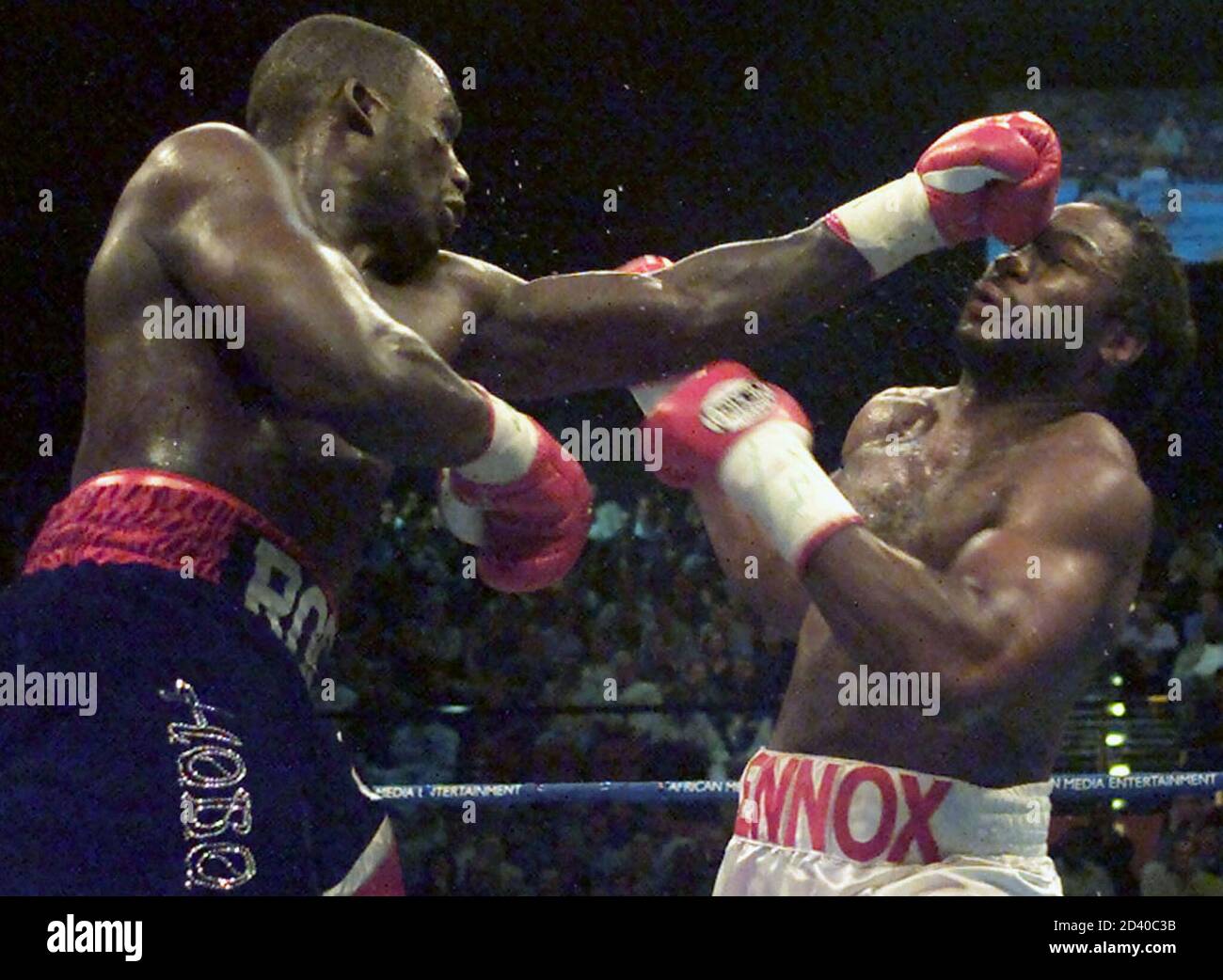 Lennox Lewis Rahman 2001 High Resolution Stock Photography and Images ...