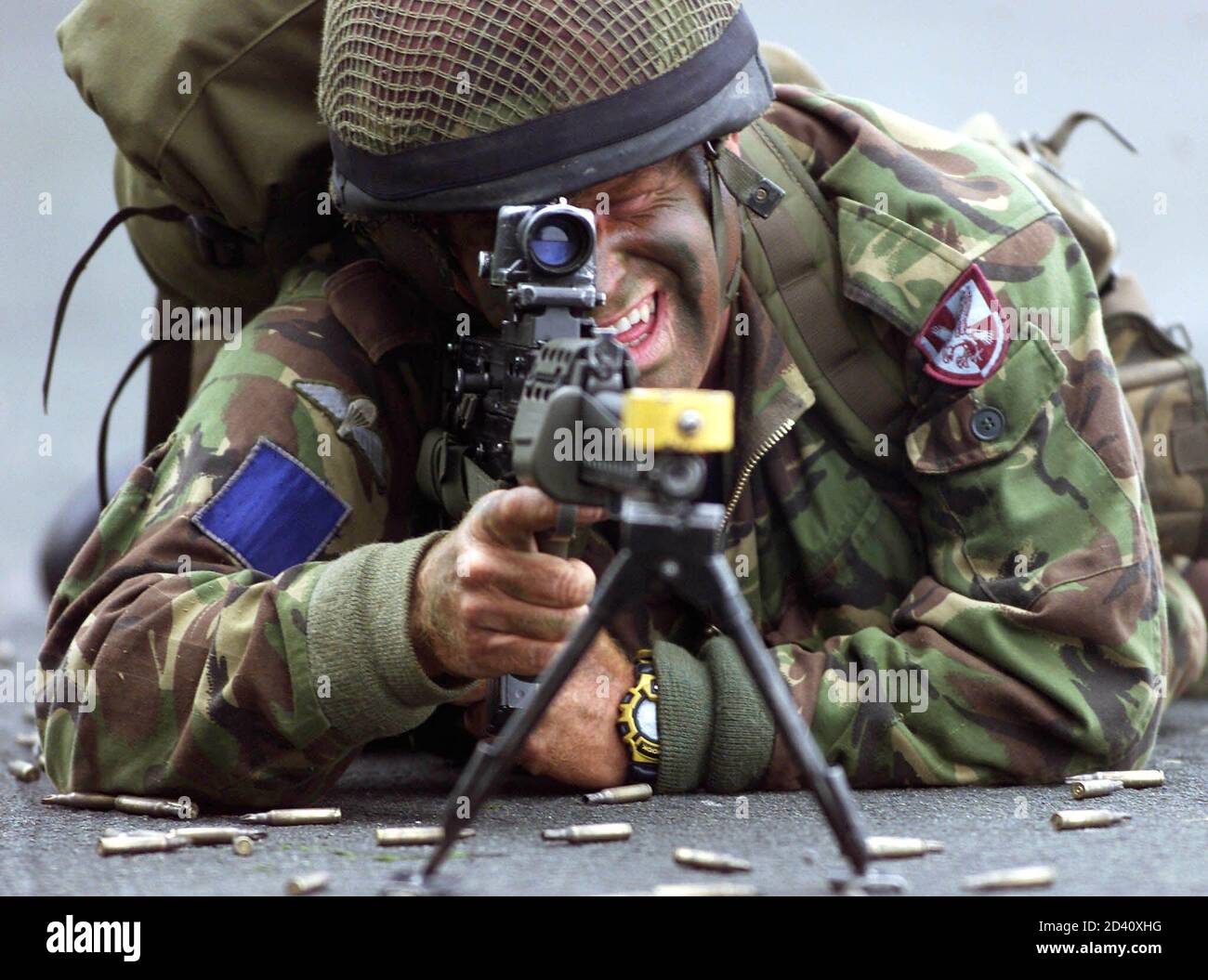 British troops from the 16th air assault brigade hi-res stock ...