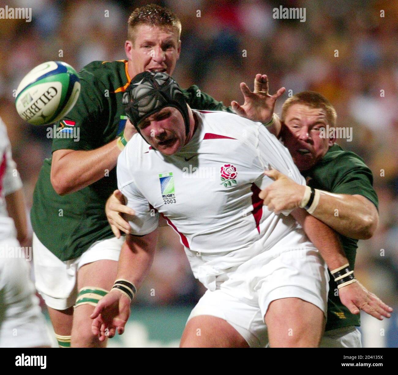 2003 rugby world cup ben kay hi-res stock photography and images - Alamy