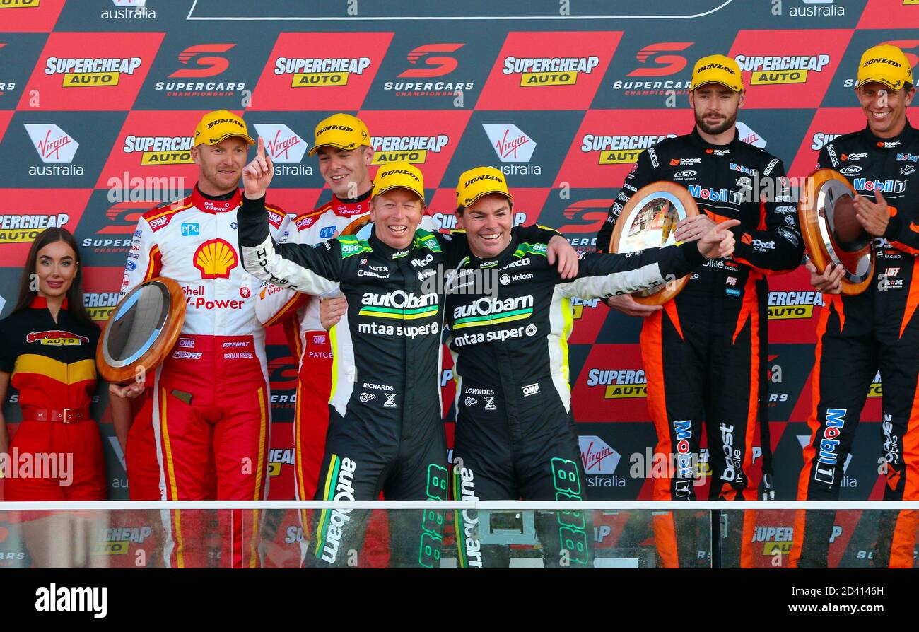 Craig Lowndes & Steve Richards 2018 Bathurst Win Stock Photo - Alamy