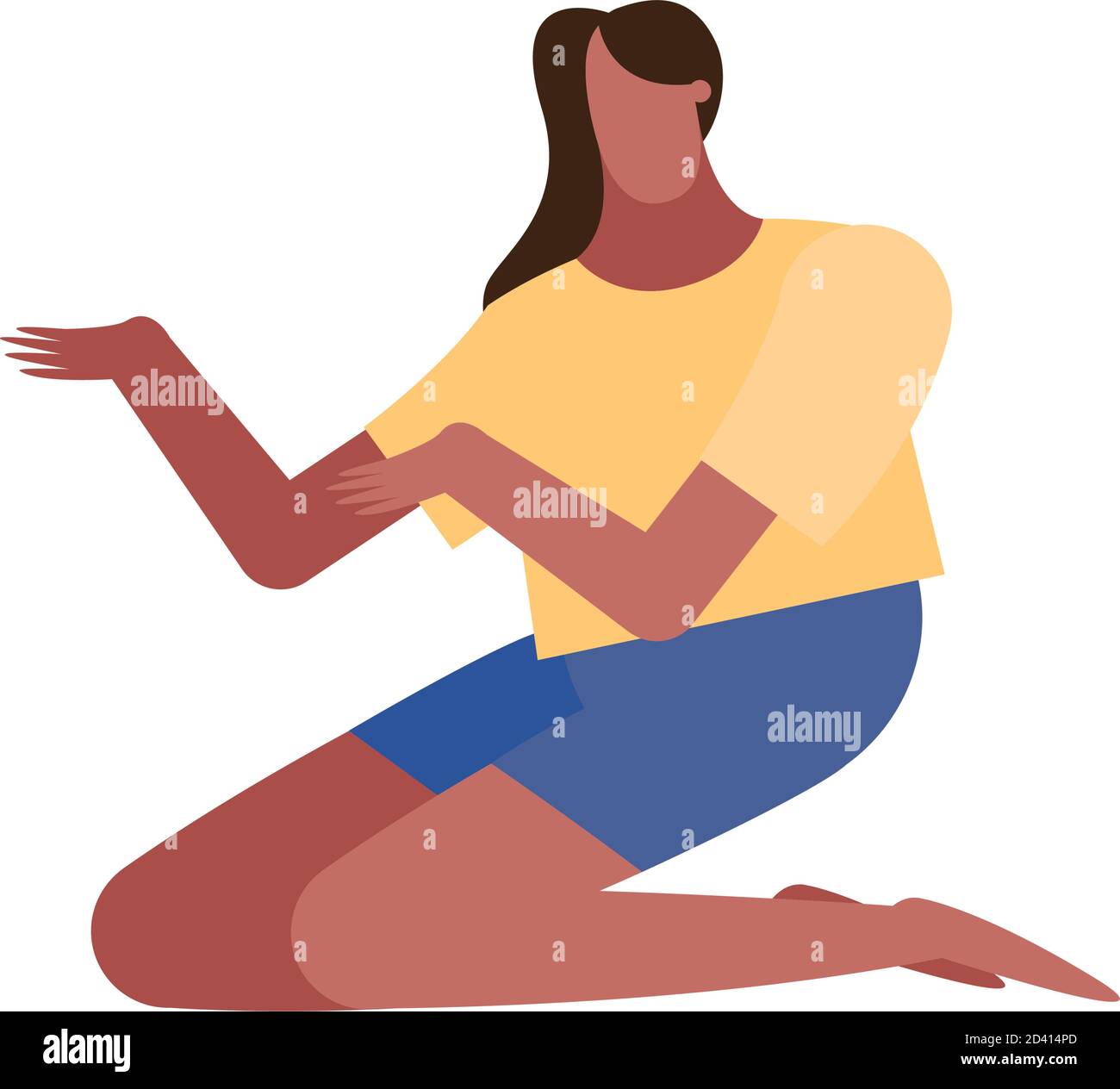 woman cartoon design, Girl female person people human and social media ...