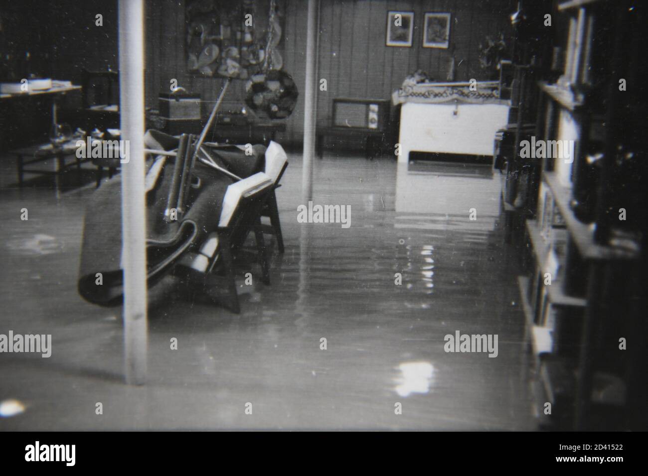 1970s home basement hi-res stock photography and images - Alamy