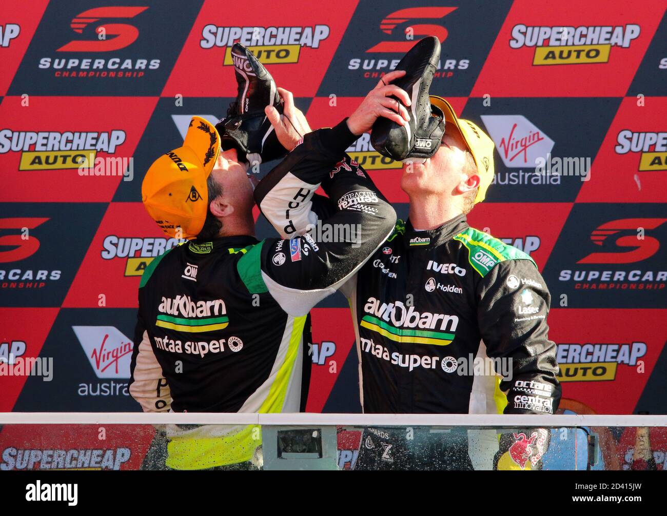 Craig Lowndes & Steve Richards 2018 Bathurst Win Stock Photo - Alamy