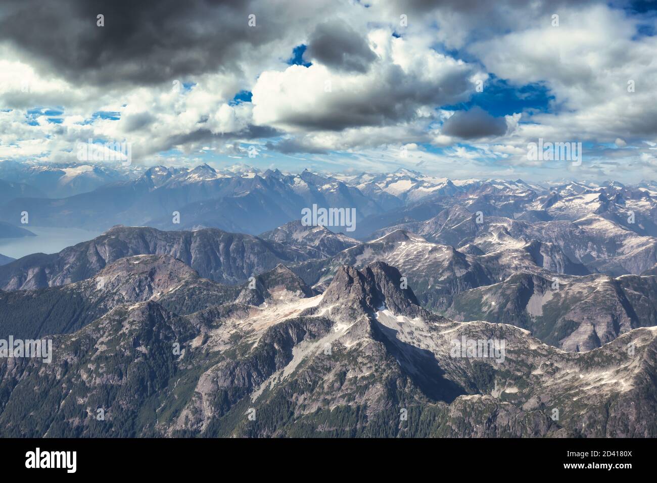 Canadian aerial nature landscape hi-res stock photography and images ...