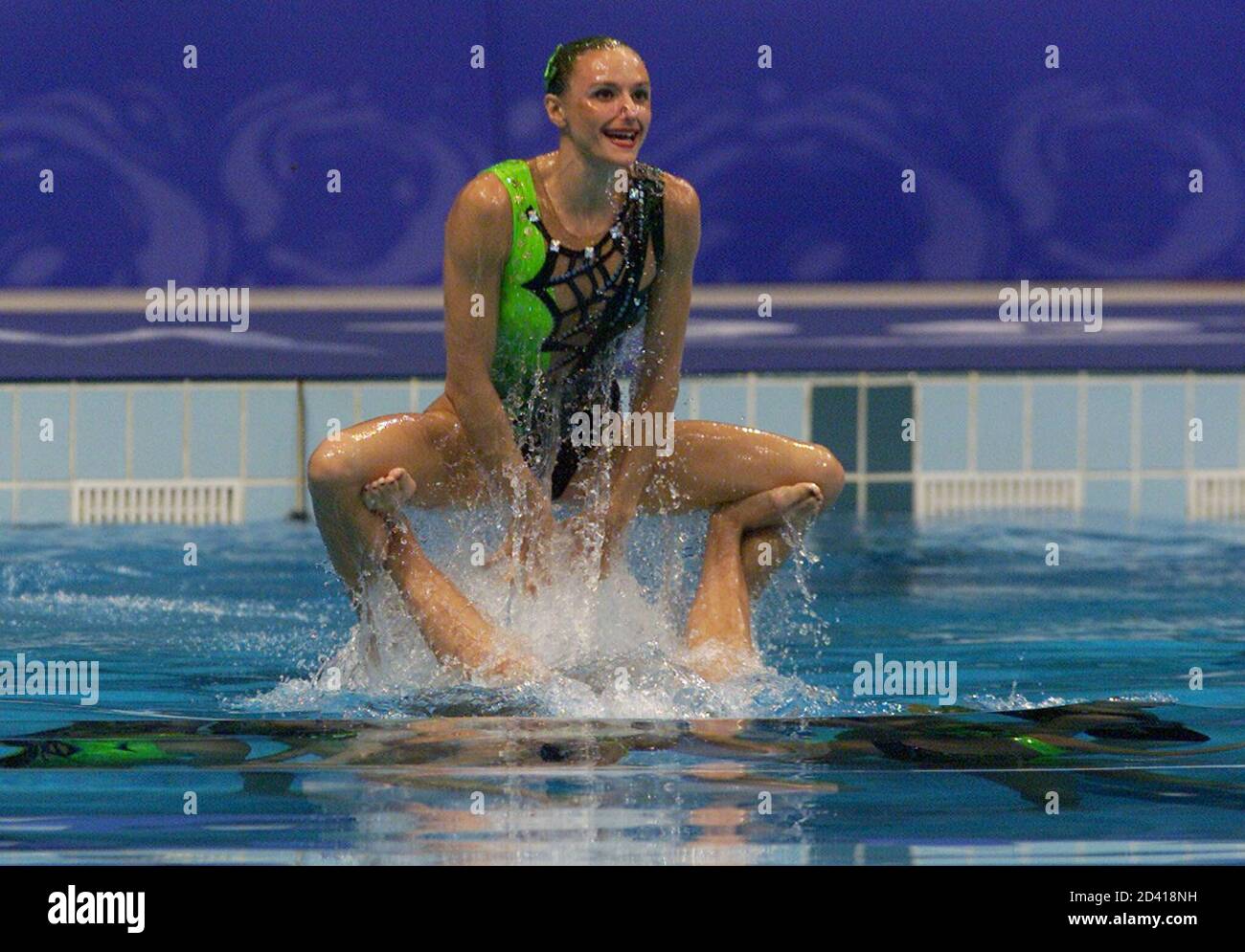 Russian synchronized swimming team gold hi-res stock photography and ...