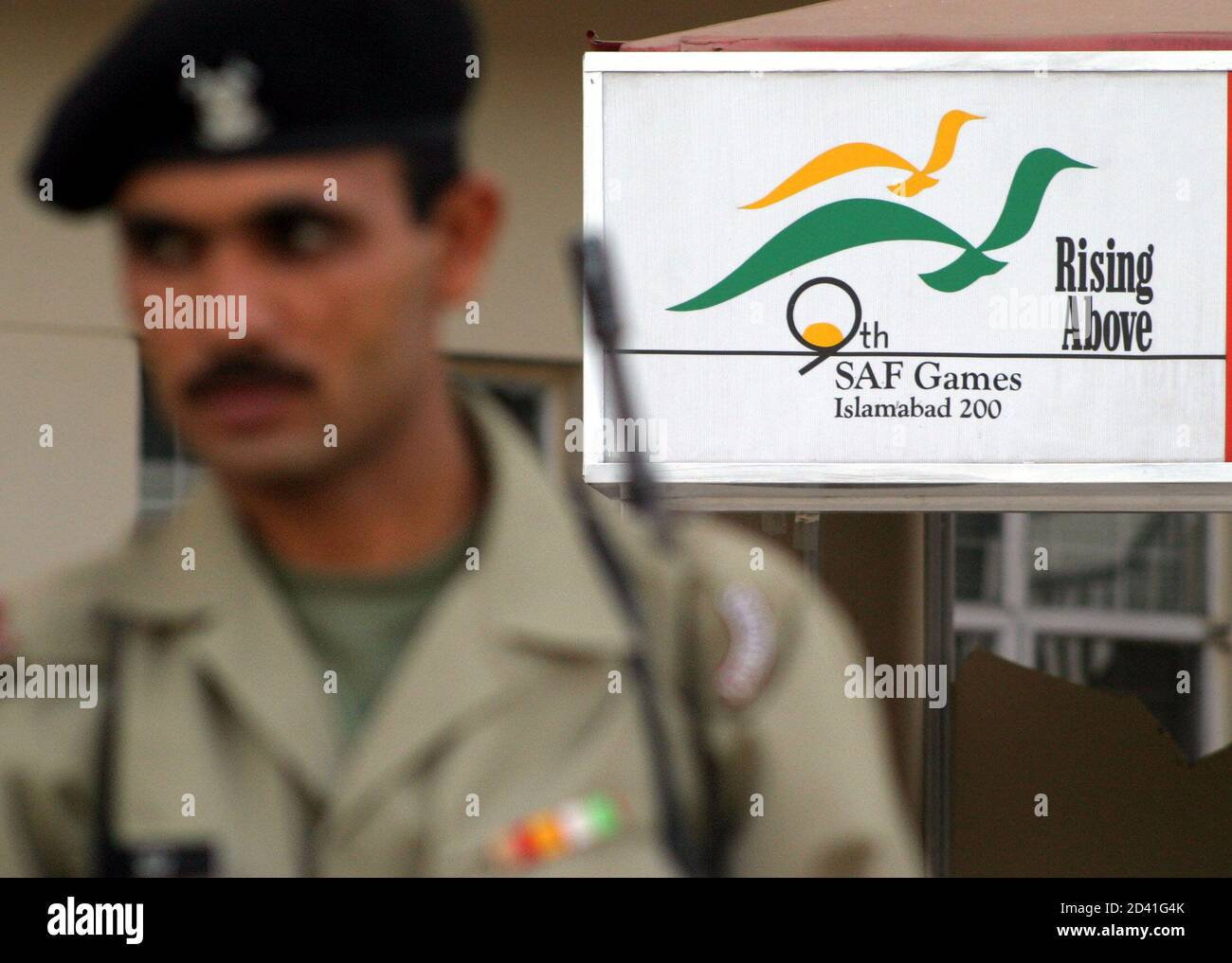 Guard security islamabad pakistan hi-res stock photography and images ...