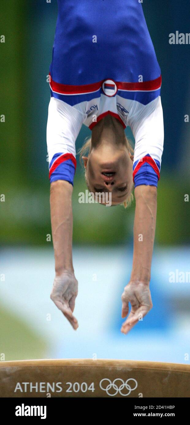 Svetlana khorkina olympics hi-res stock photography and images - Alamy