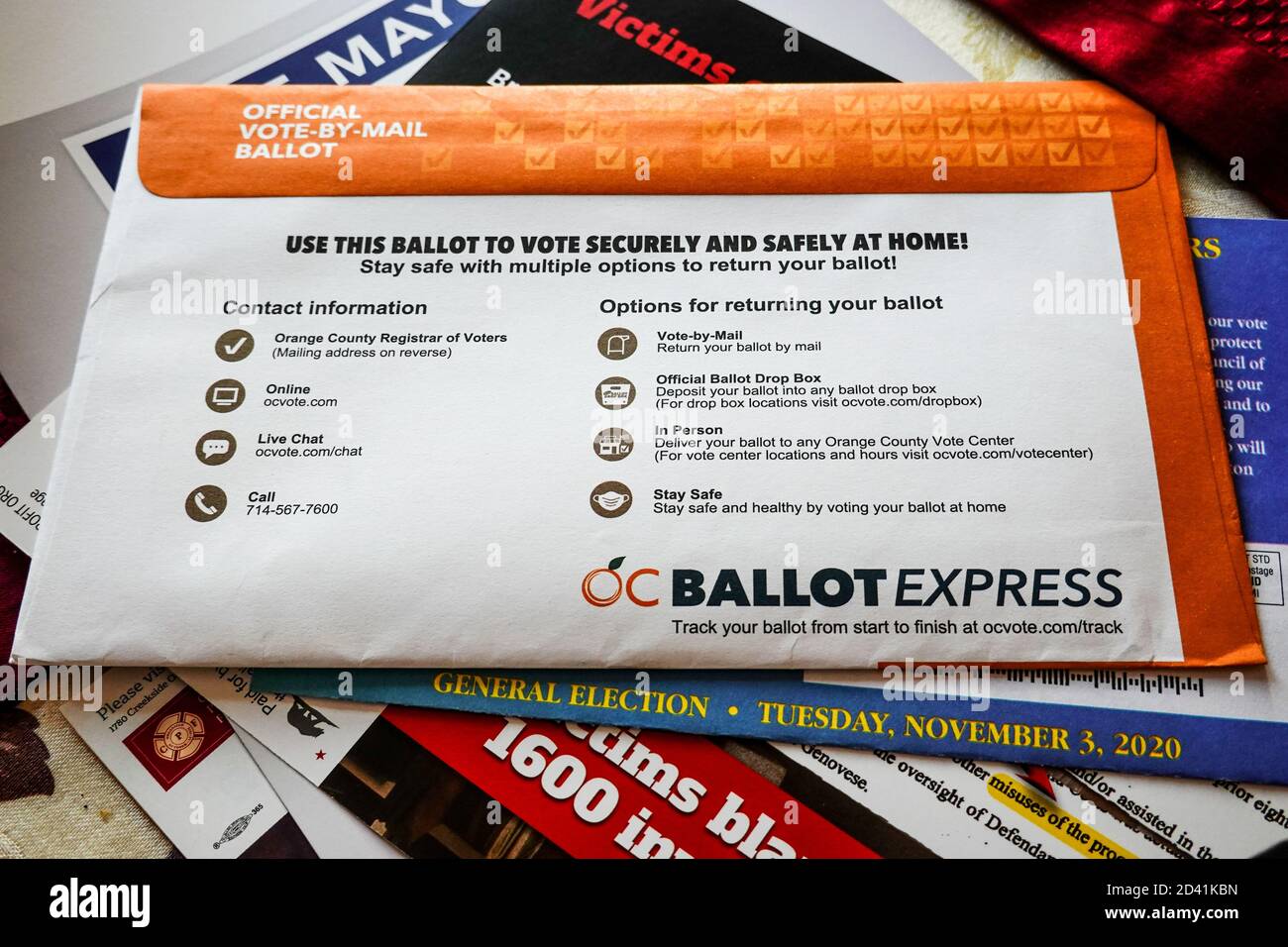 Official election ballots hi-res stock photography and images - Alamy