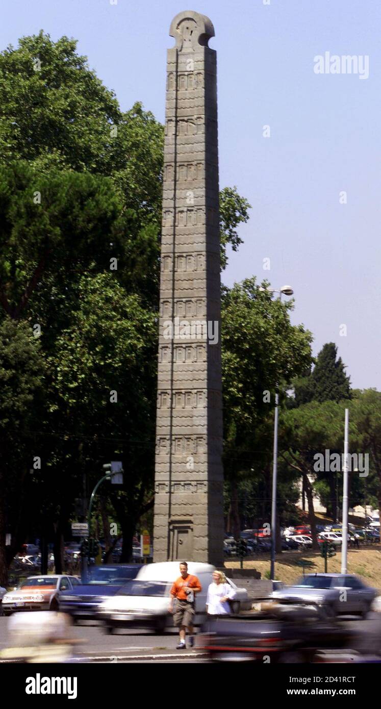 Axum obelisk 1937 hi-res stock photography and images - Alamy