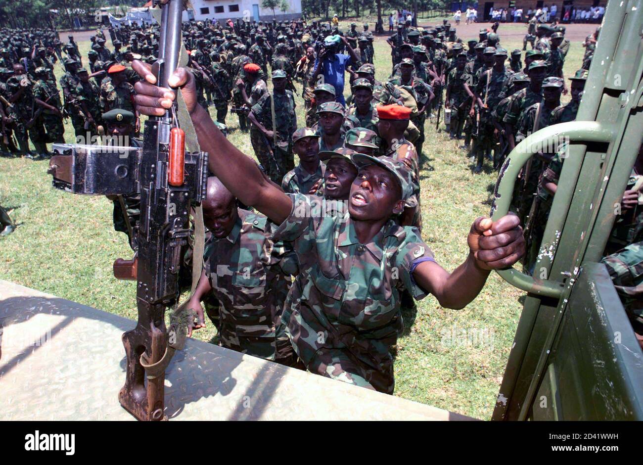 Rwandan civil war soldier hi-res stock photography and images - Alamy